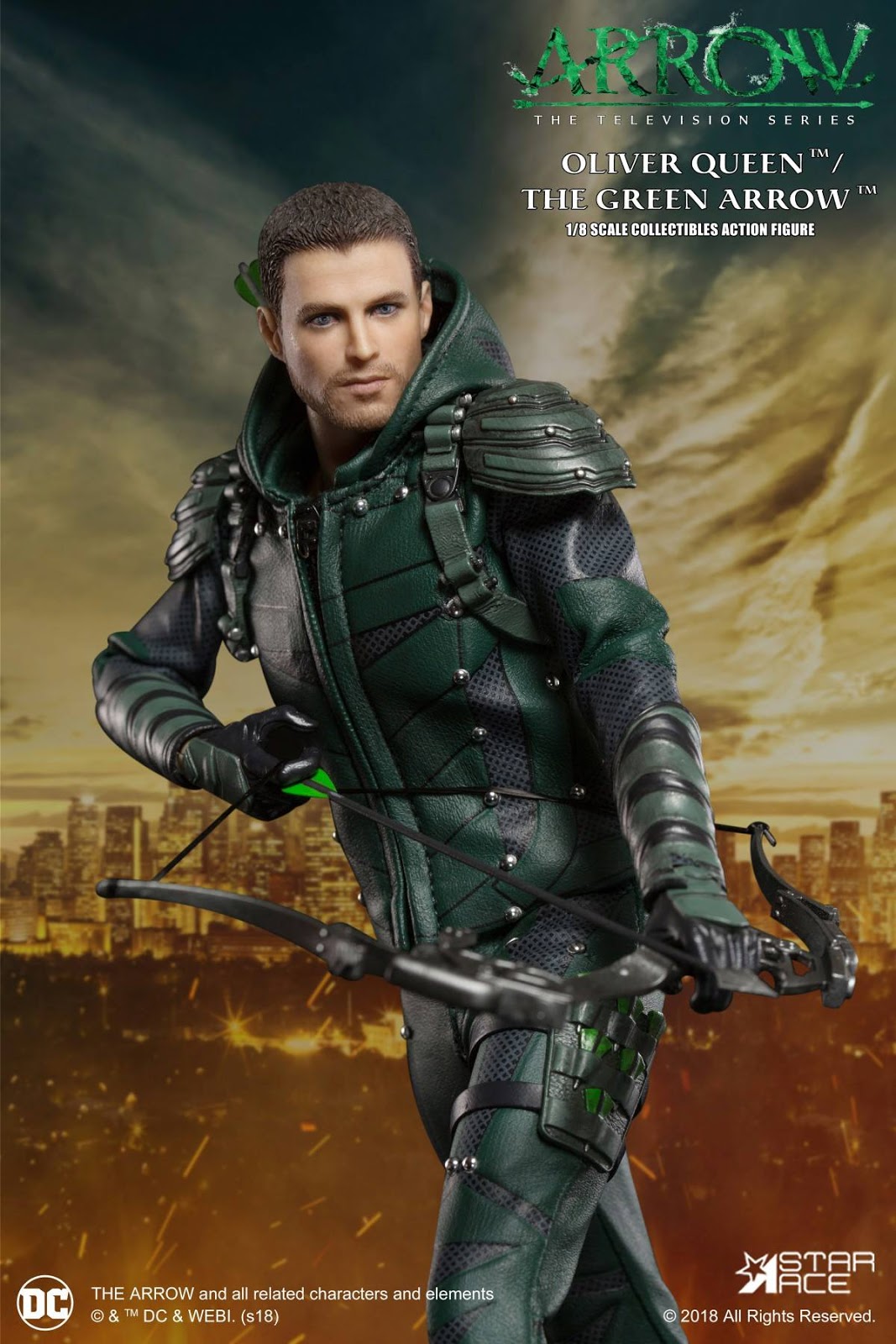toyhaven: Star Ace Toys Limited 1/8th scale Stephen Amell as The Green ...