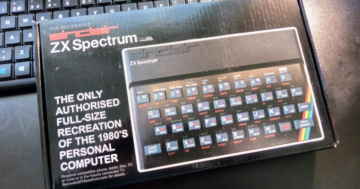 The calculator Lab: The Recreated ZX Spectrum
