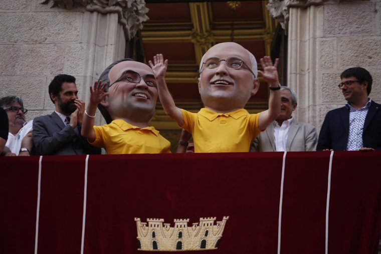 Risto el rondinaire: Josep Rull i Lluís Puig, nous capgrossos de Terrassa.