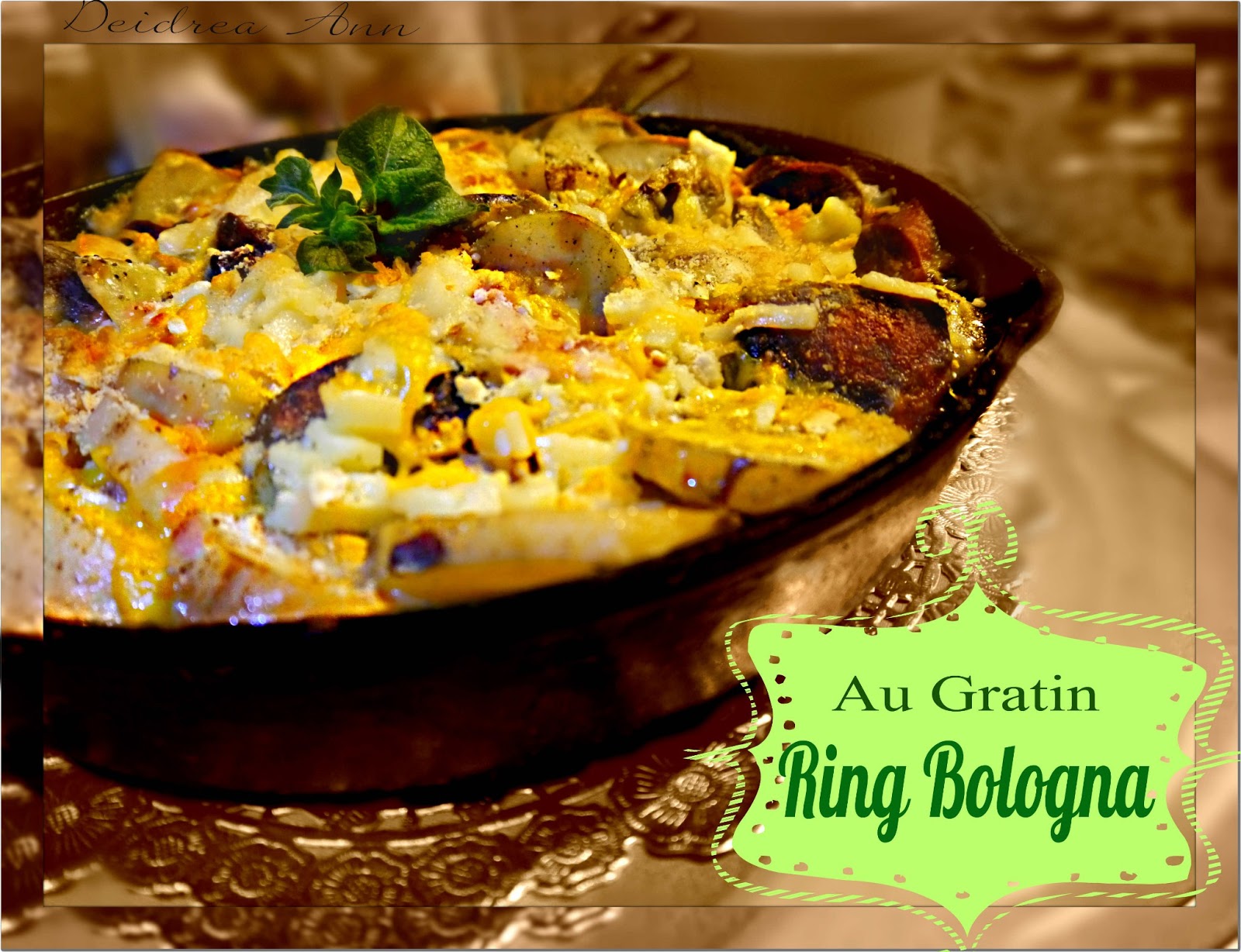 Suzy Homefaker: Au GRATIN RING BOLOGNA