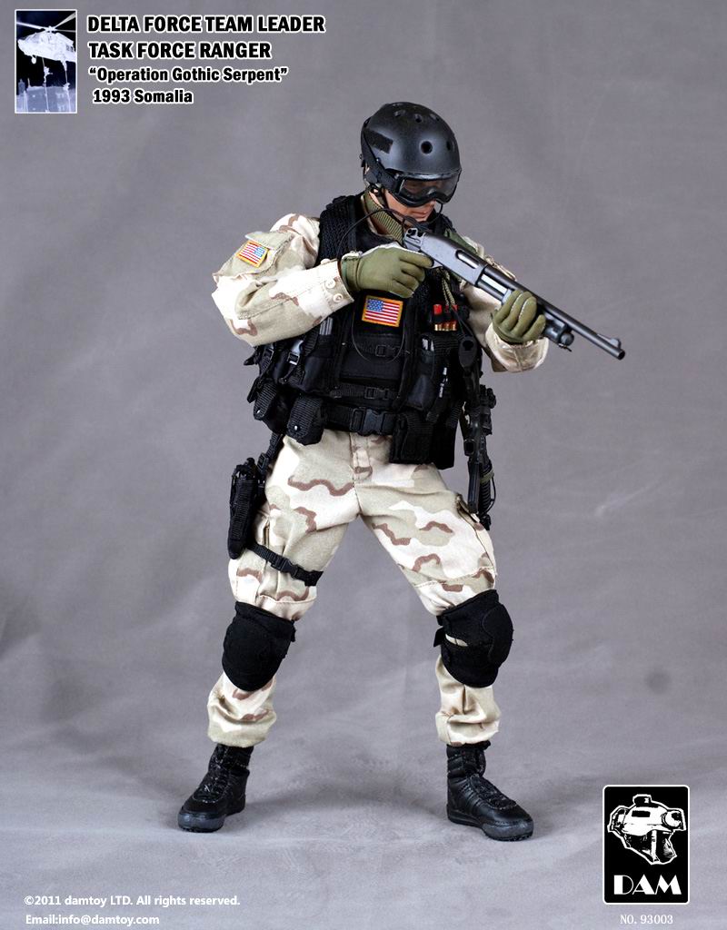 toyhaven: Incoming: DAM 1/6 Delta Force Team Leader, Task Force Ranger ...