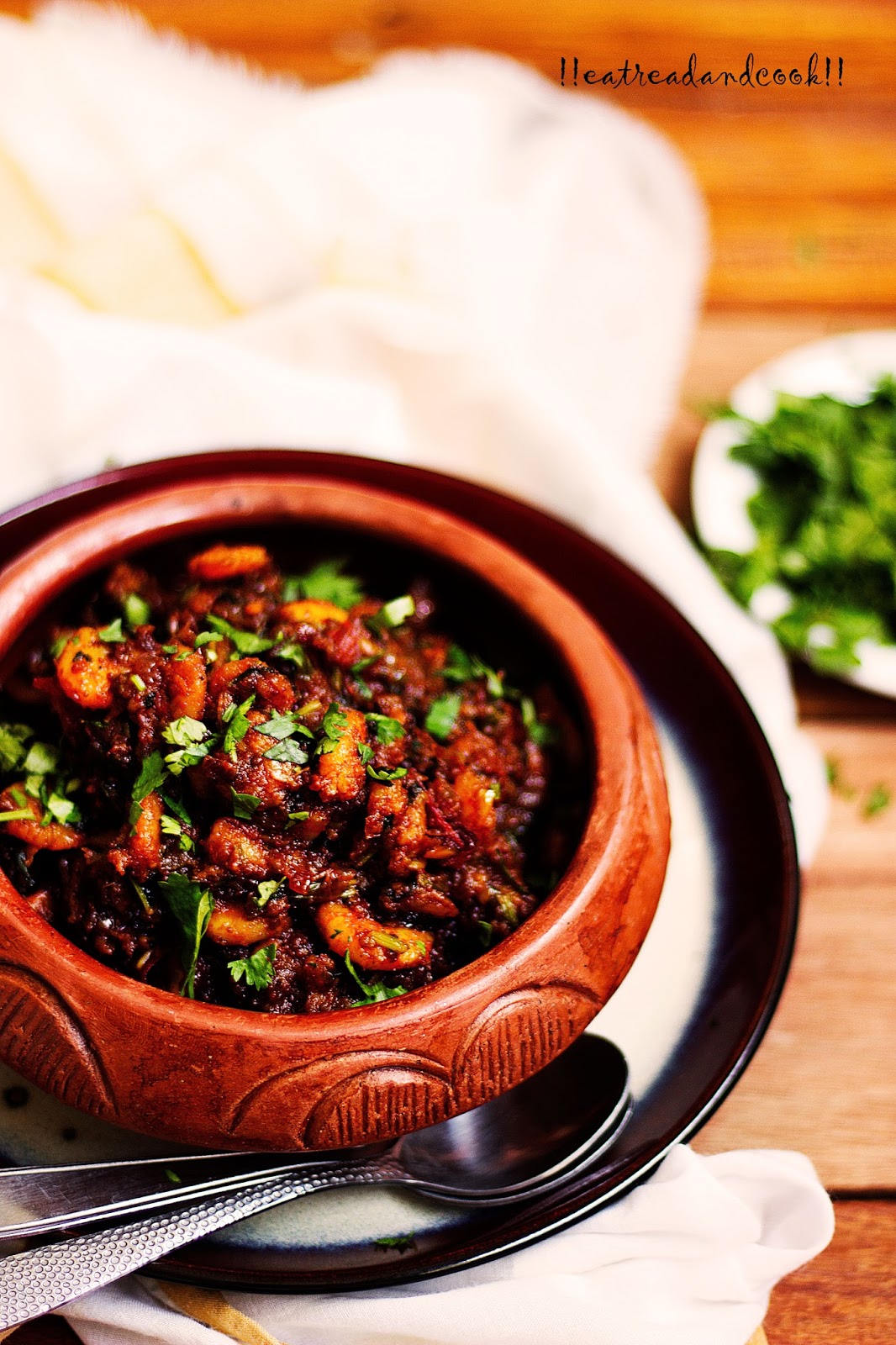 Kolhapuri Jhinga Masala / Prawn Masala | Eat Read & Cook