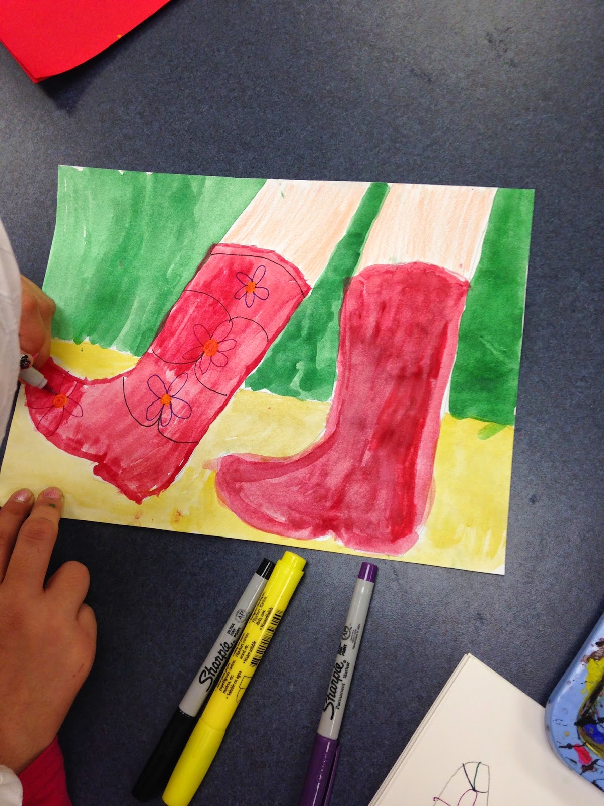 Primarily Art with Mrs. Depp: Theme: Country Boots!
