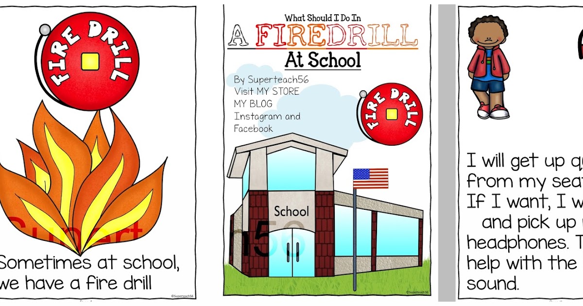 Fire Drills- Can Be Frightening! | Superteach's Special Ed Spot