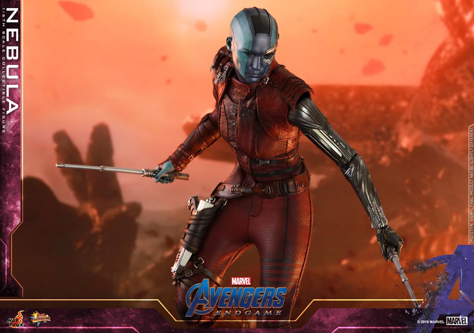 Hot Toys《復仇者聯盟4：終局之戰》「獵布拉」nebula 1 6 比例珍藏人偶 Toys Zone D 玩具兄弟 Figures