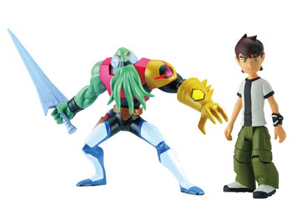 RED ORANGE: Ben ten toys