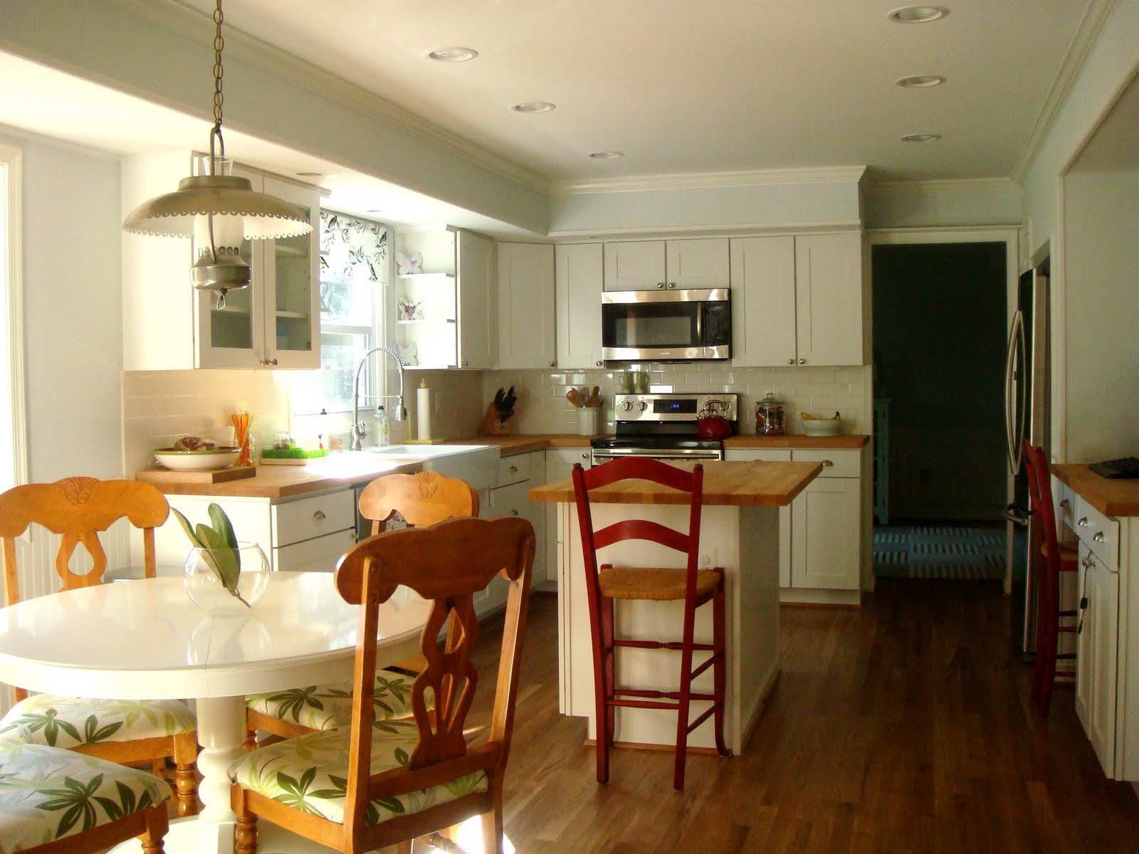 Sweet Magnolia Way: Our Kitchen - Then and Now