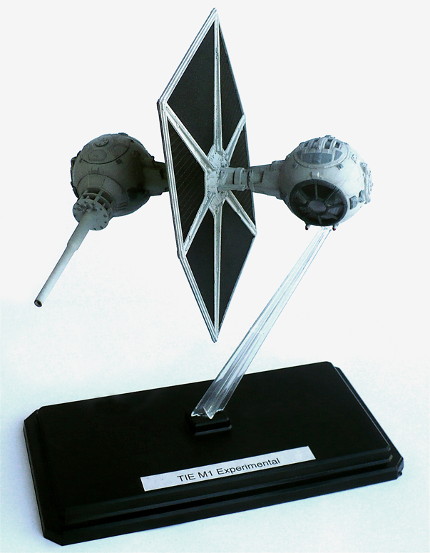 The Great Canadian Model Builders Web Page!: TIE M1 Experimental (Bizarro)