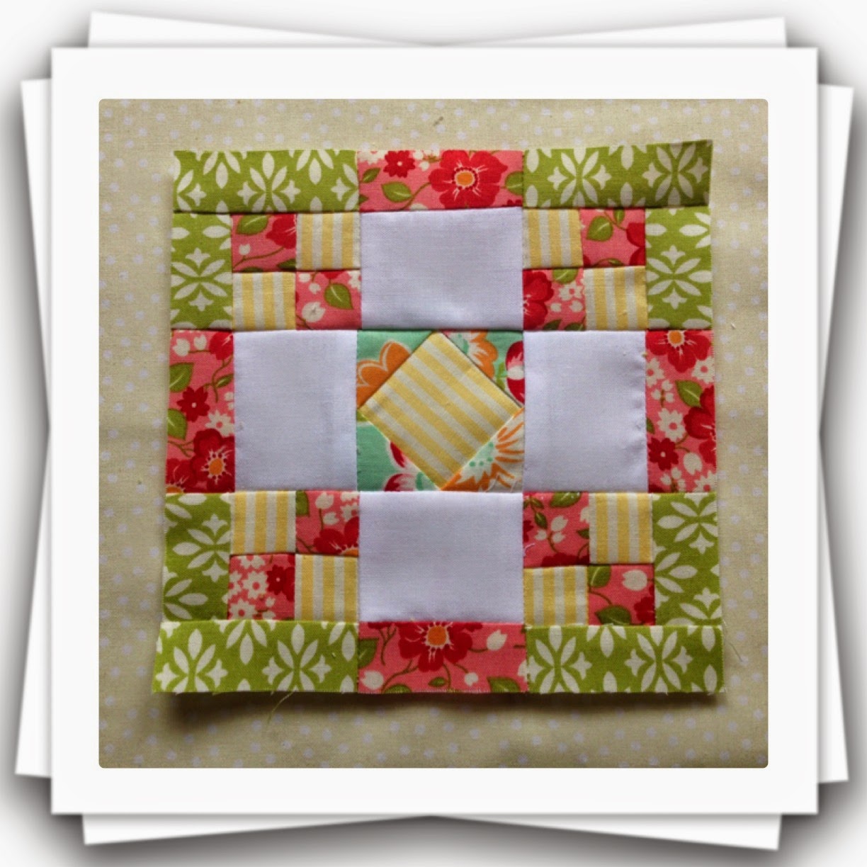 Chatelaine- Free BOW Sampler Quilt Block 20 - Threadbare Creations