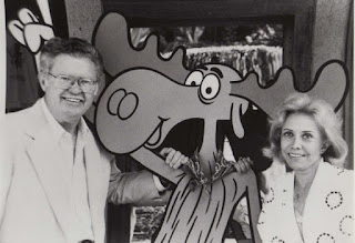 June Foray and Bill Scott, the voices behind ‘Rocky and Bullwinkle’—in ...