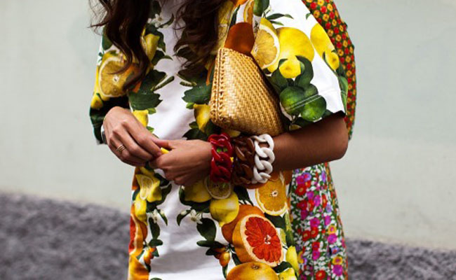 Toda Moderna: Estampa de frutas - Tendência de moda tropical de verão