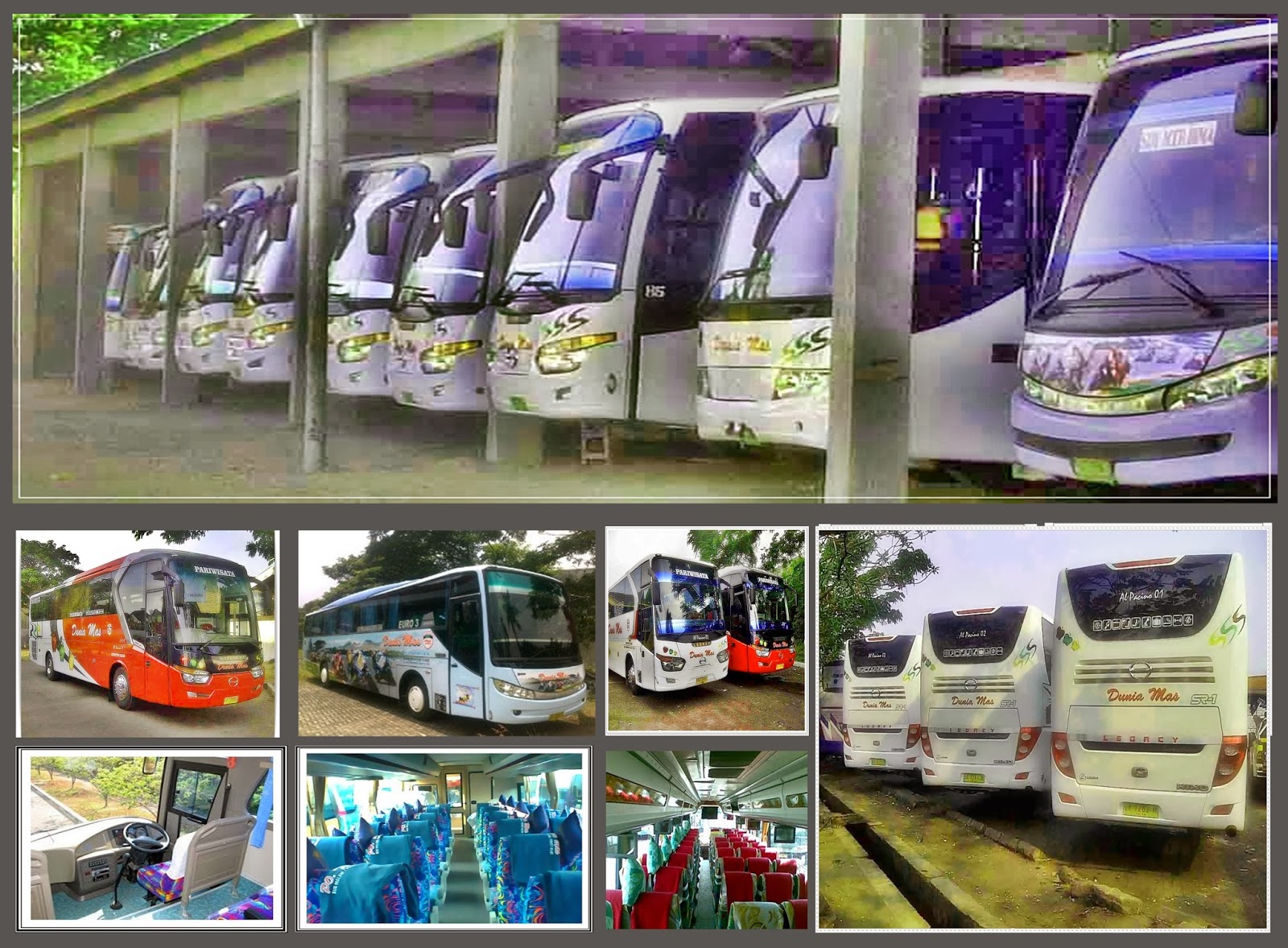 Bus Pariwisata PO Dunia Mas sidoarjo surabaya