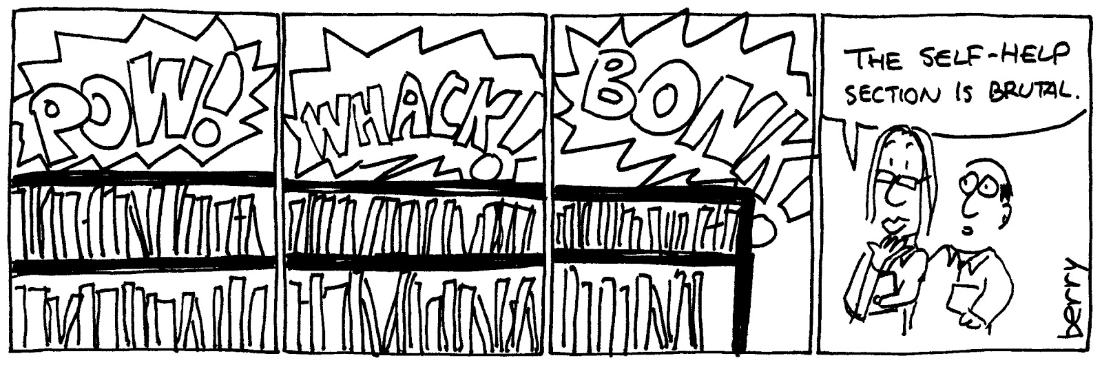 berry cartoons: self-help cartoon