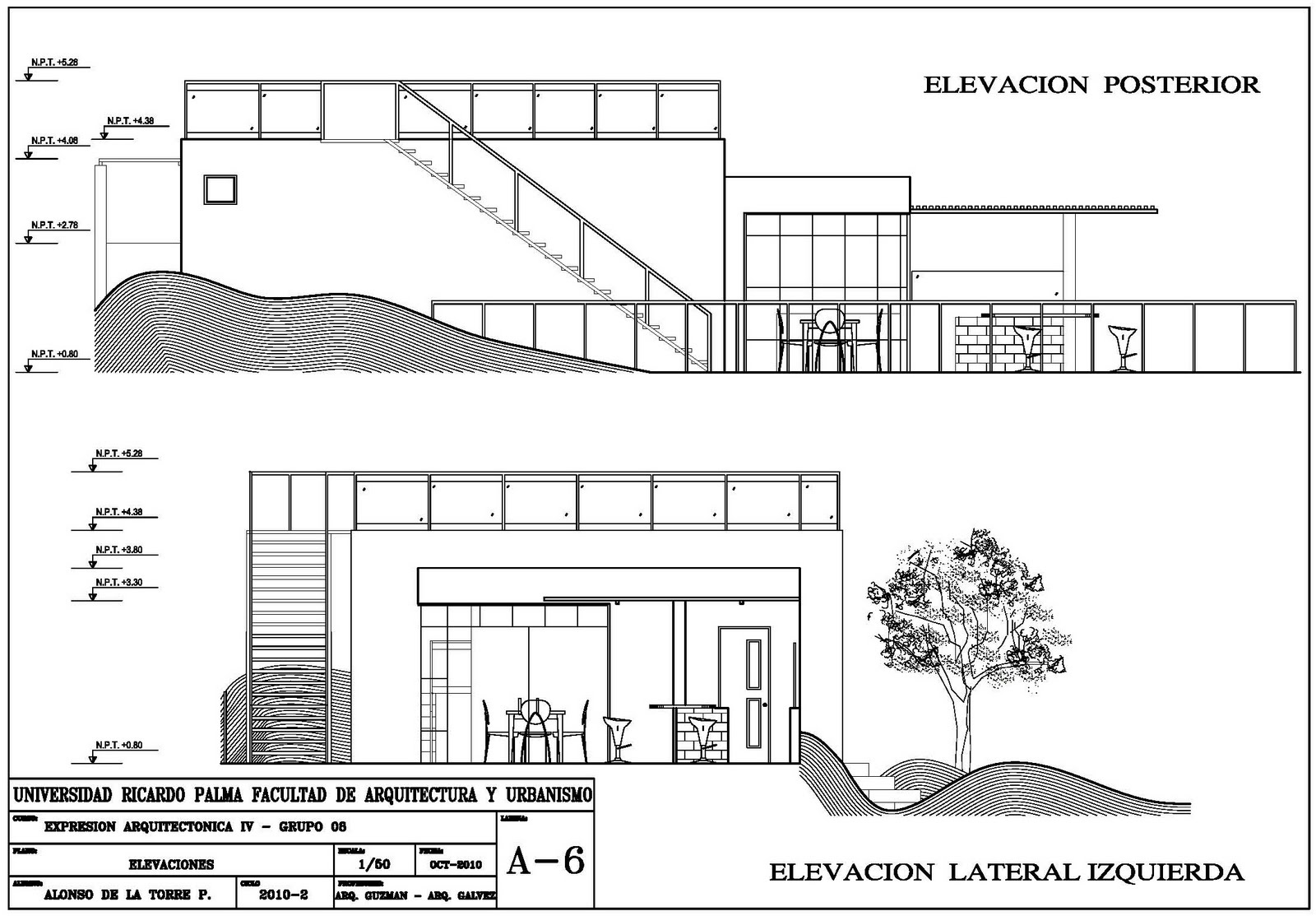 Expresión Arquitectónica 4: PROFILE: Alonso De la Torre