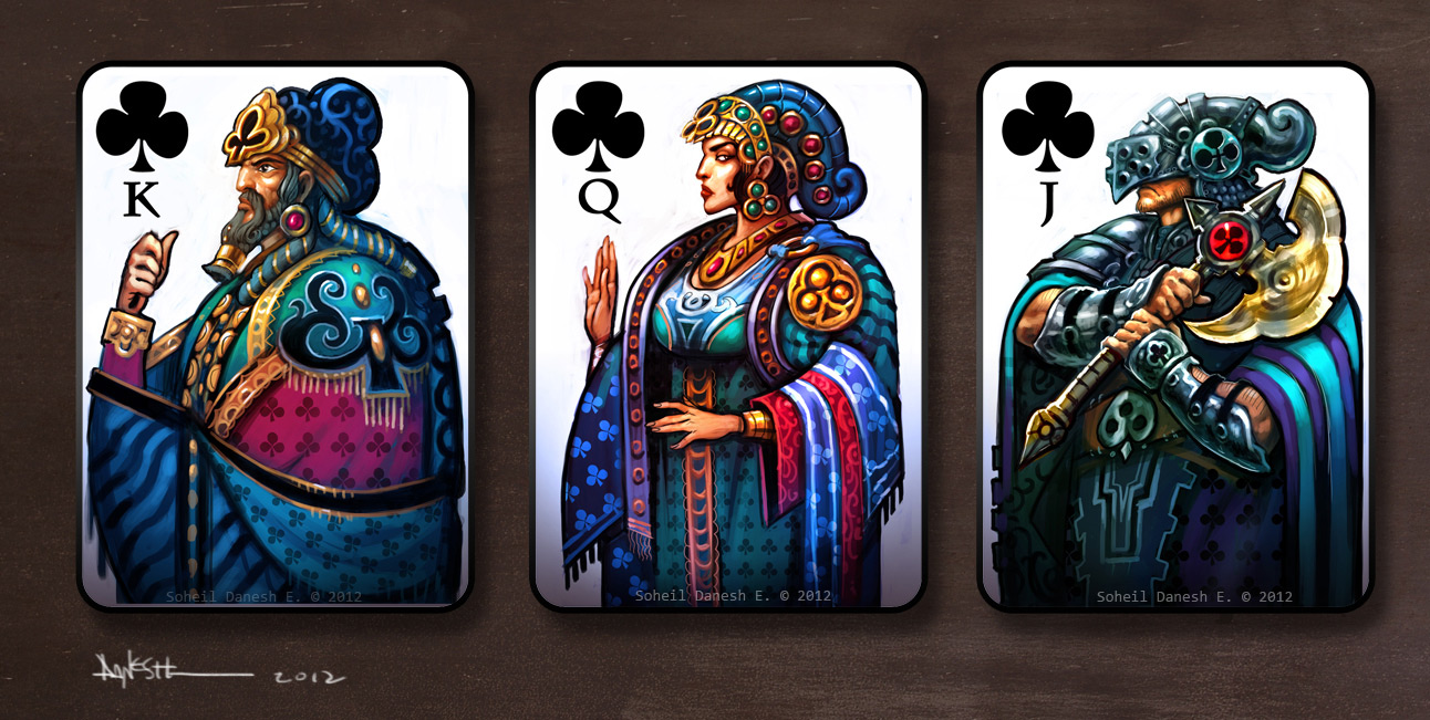 Soheil Danesh's blog: Playing card faces