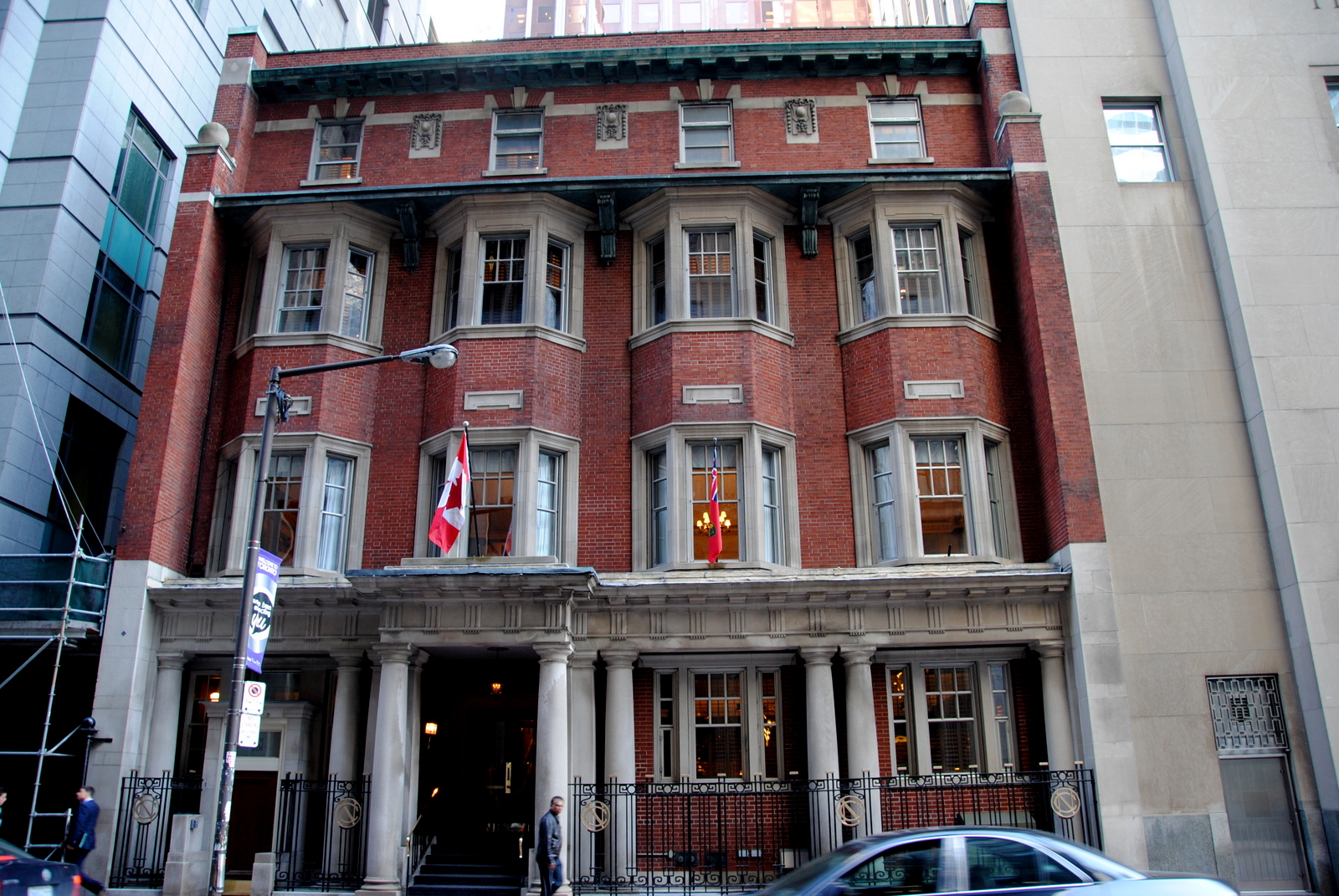 One a Day from Toronto: Red brick facade