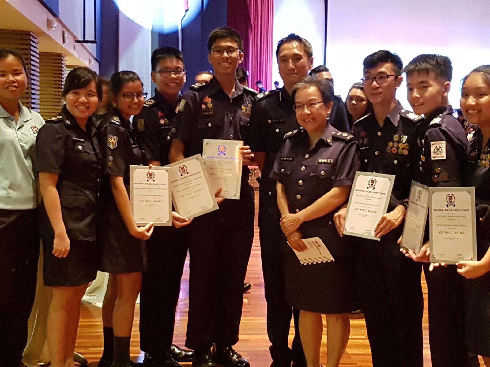 YTSS National Police Cadet Corps: SPF NPCC Badge Award Ceremony