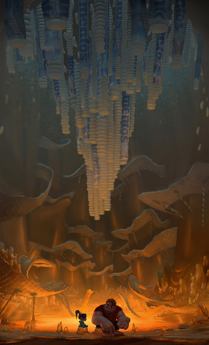 Living Lines Library: Wreck-It Ralph (2012) - Color Keys