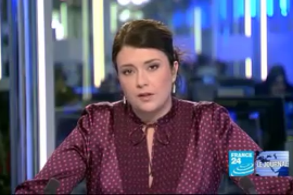 vuesalatele: 2012 01 11 @06H00 - AUDREY RACINE, FRANCE 24, LE JOURNAL