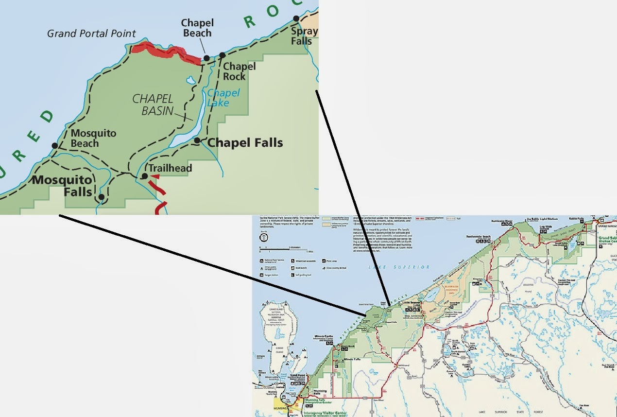 Come Along With Chong: Chapel Beach to Grand Portal Point at Pictured Rocks