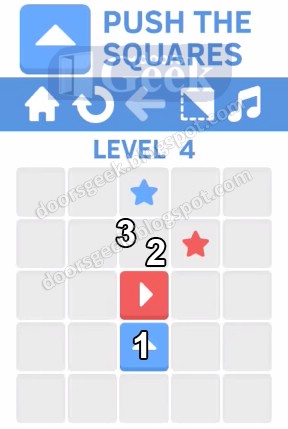 Push The Squares Level 4 ~ Doors Geek
