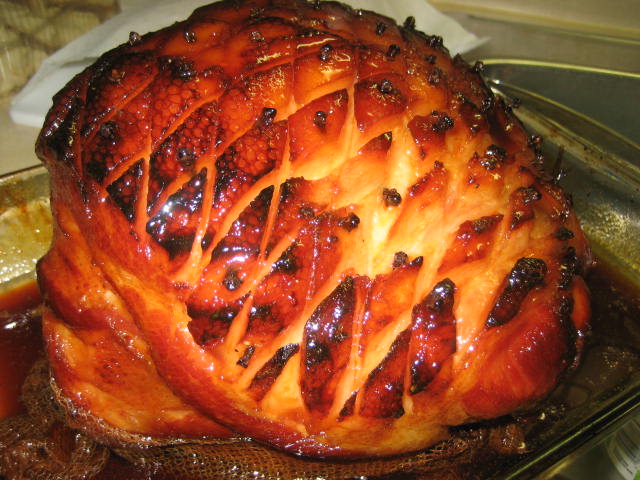 I'm Cookin' In My Kitchen: Honey Maple Glazed Picnic Shoulder Ham
