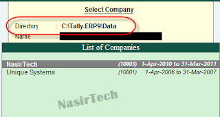 Tally.ERP 9: How to Backup Restore Tally Company