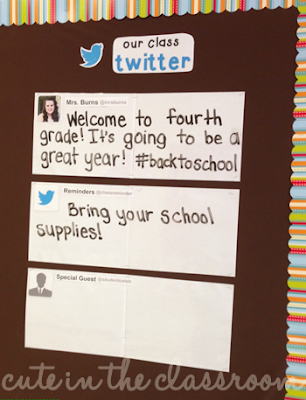 Cute in the Classroom: Monday Made It [August 5th] & A Classroom Sneak ...