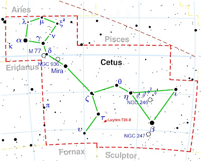 Astronomia: Cetus ( Baleia )