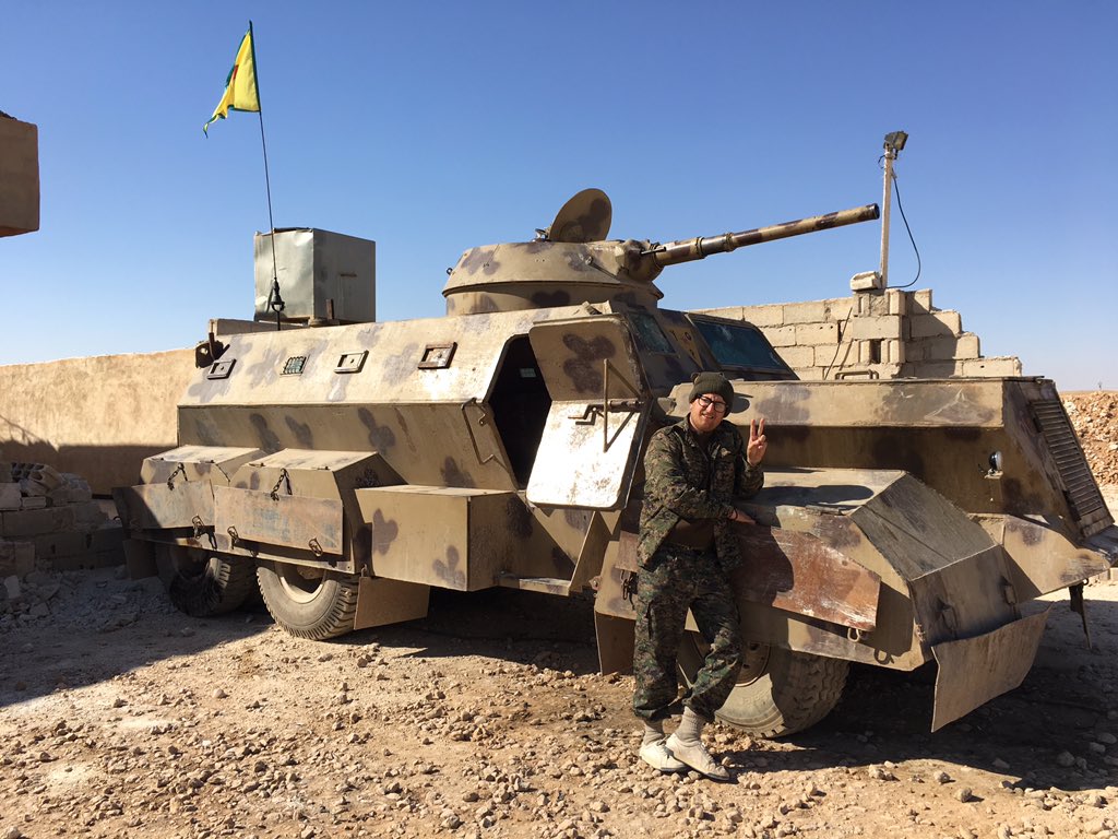 SNAFU!: YPG Improvised armored vehicle with BMP-1