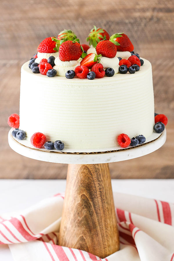 BERRY MASCARPONE LAYER CAKE
