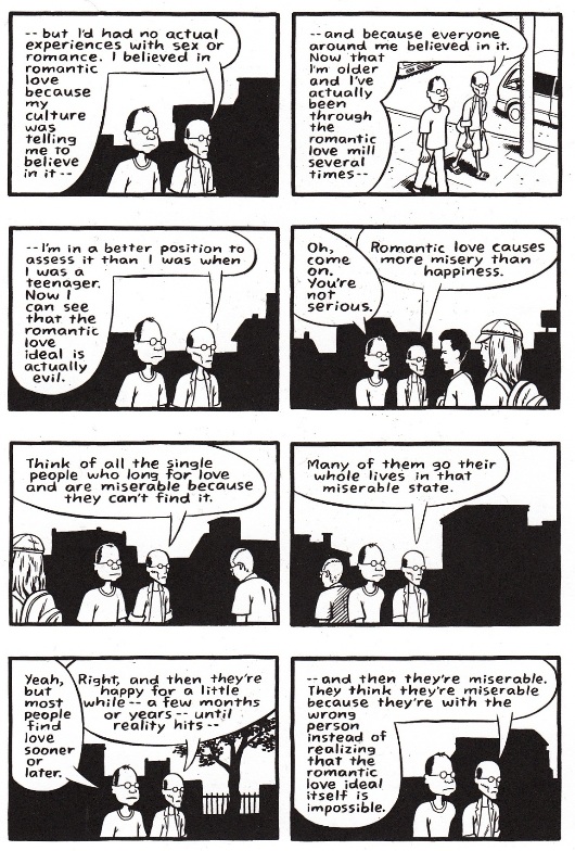 love me nows: 5 ARTISTS AT COMIC-CON: CHESTER BROWN