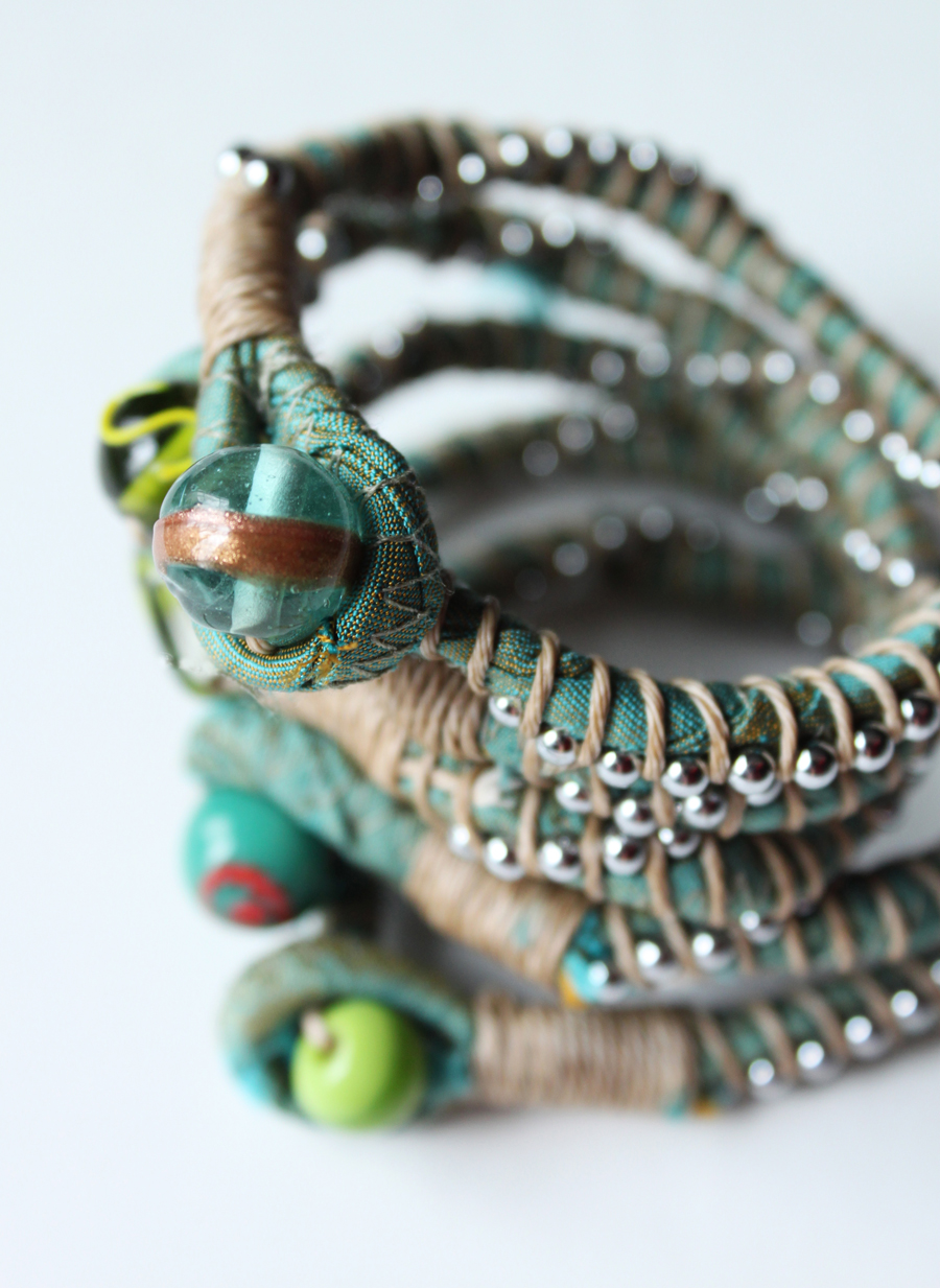 style-diaries: scrap bracelets