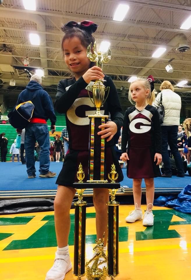 Houghtaling Girls: Kids World Cheer Competition