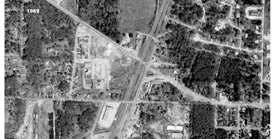 Tammany Family: Gause Blvd. Aerial Photo - 1969