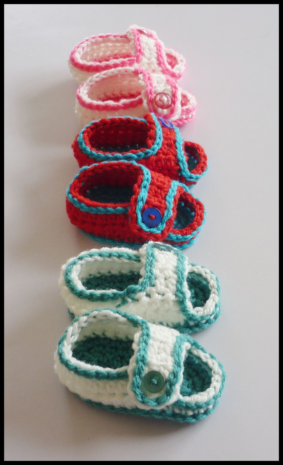 Mamma That Makes: Simple Sandals - Free Crochet Pattern