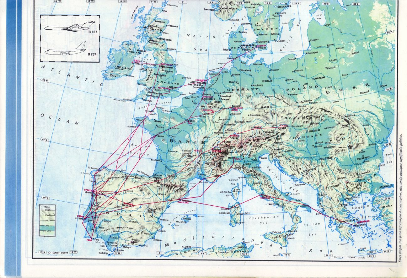 Airline memorabilia: TAP Air Portugal (1988/1989) [completo]