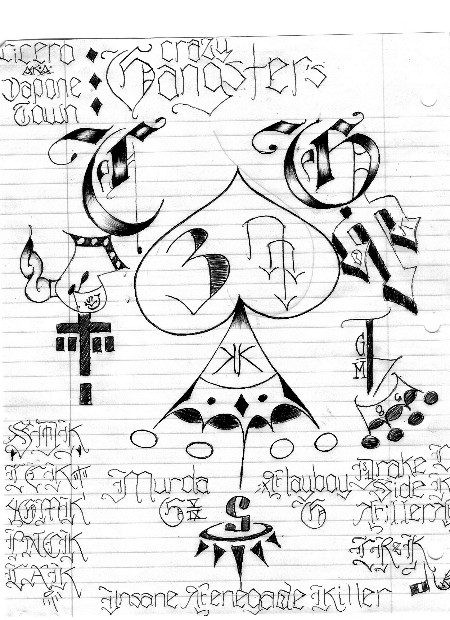 TROPICALIZER: Chicago gangs // Drawing