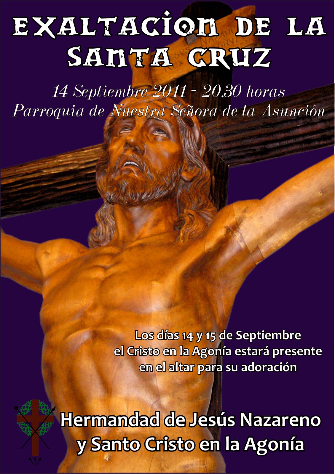 VILLARRUBIA COFRADE: EXALTACION DE LA SANTA CRUZ