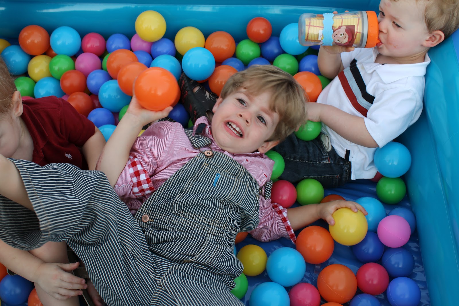 Here's Our Little Life: All Aboard! Party at the Wiggins Depot!