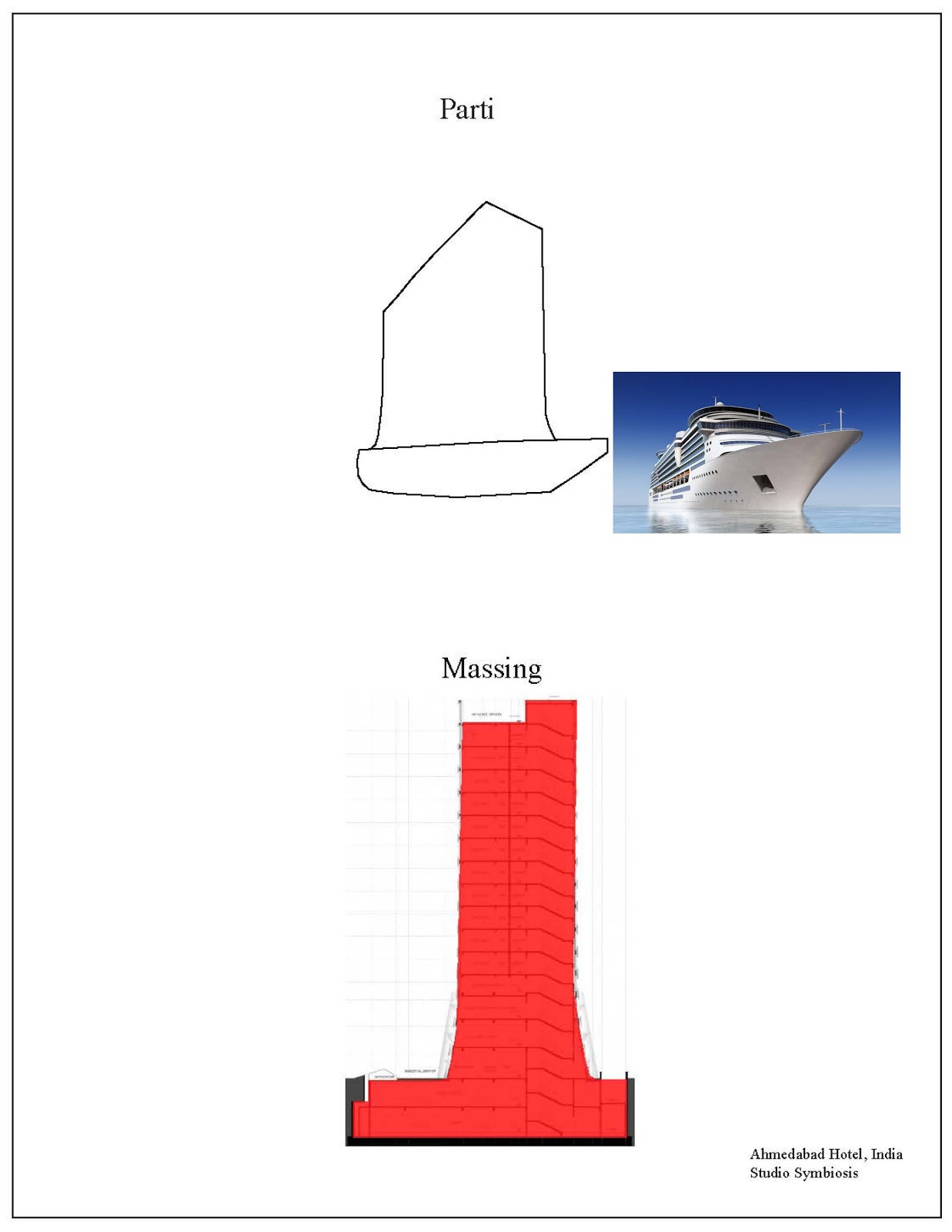 ARCH 3610 Spring 2013 Kamila: PART & MASSING