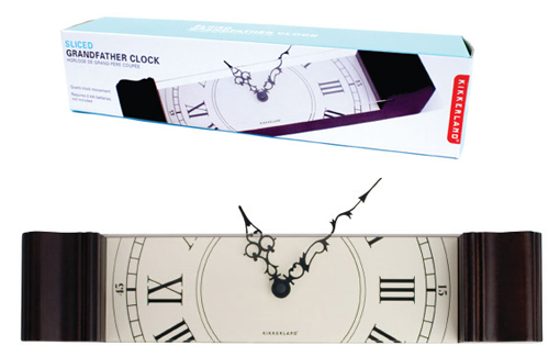 Curious Clocks: SLICE OF TIME - wall clock