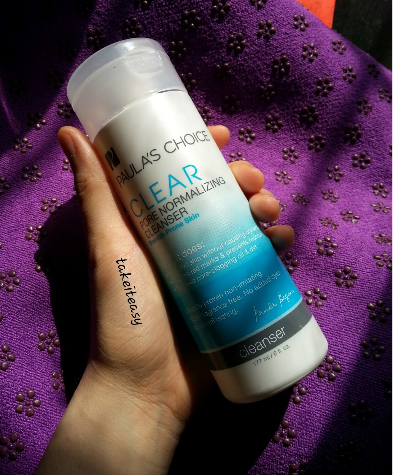 Takeiteasy: [REVIEW]_ CLEAR PORE NORMALIZING CLEANSER PAULA’S CHOICE