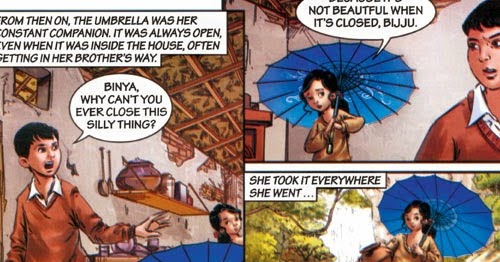 a writer's diary: The Blue Umbrella – A Short Story By Ruskin Bond