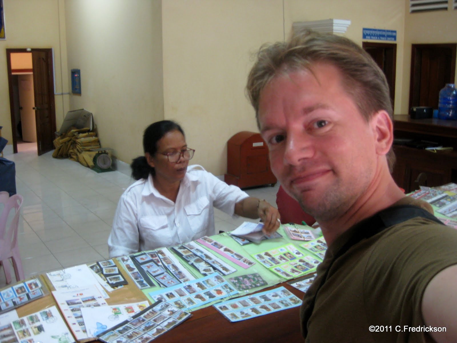 Postalatry: Post Office in Siem Reap, Cambodia