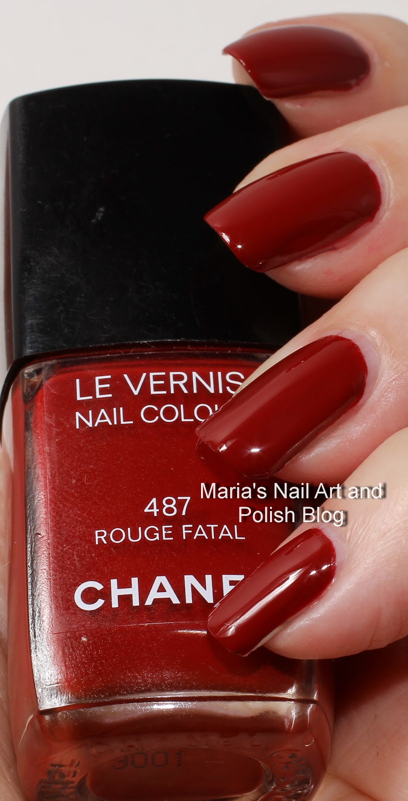 Marias Nail Art and Polish Blog: Chanel Rouge Fatal 487 Rouge Allure ...
