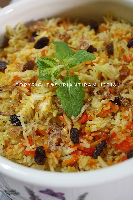 Jom masak: Nasi Beriani dan Daging Beriani sedap ala kenduri