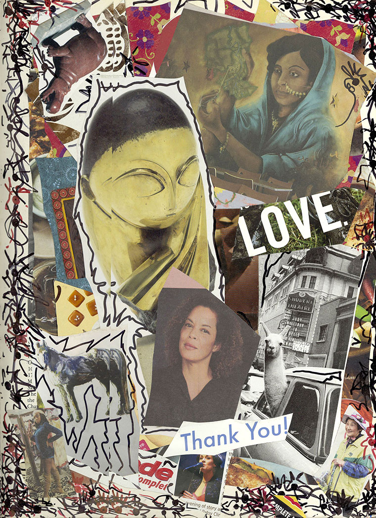 The Elegant (Illusive) Gypsy — The Collage Art of Karen Miller Wyse: 2018