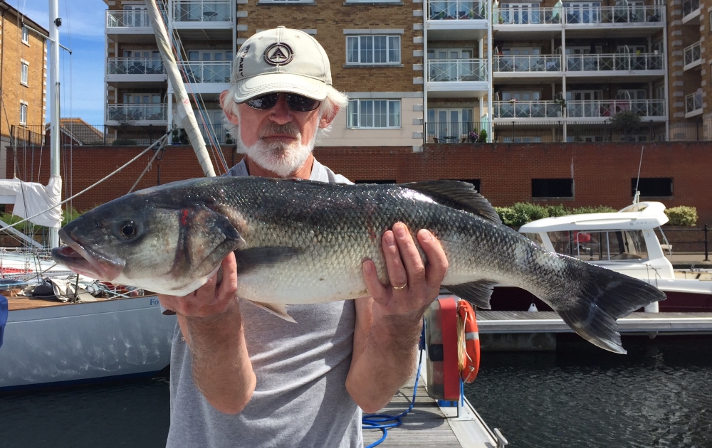 Sussex Sea Angling with Anglers Den Sussex: Peter's Catch of Bass ...