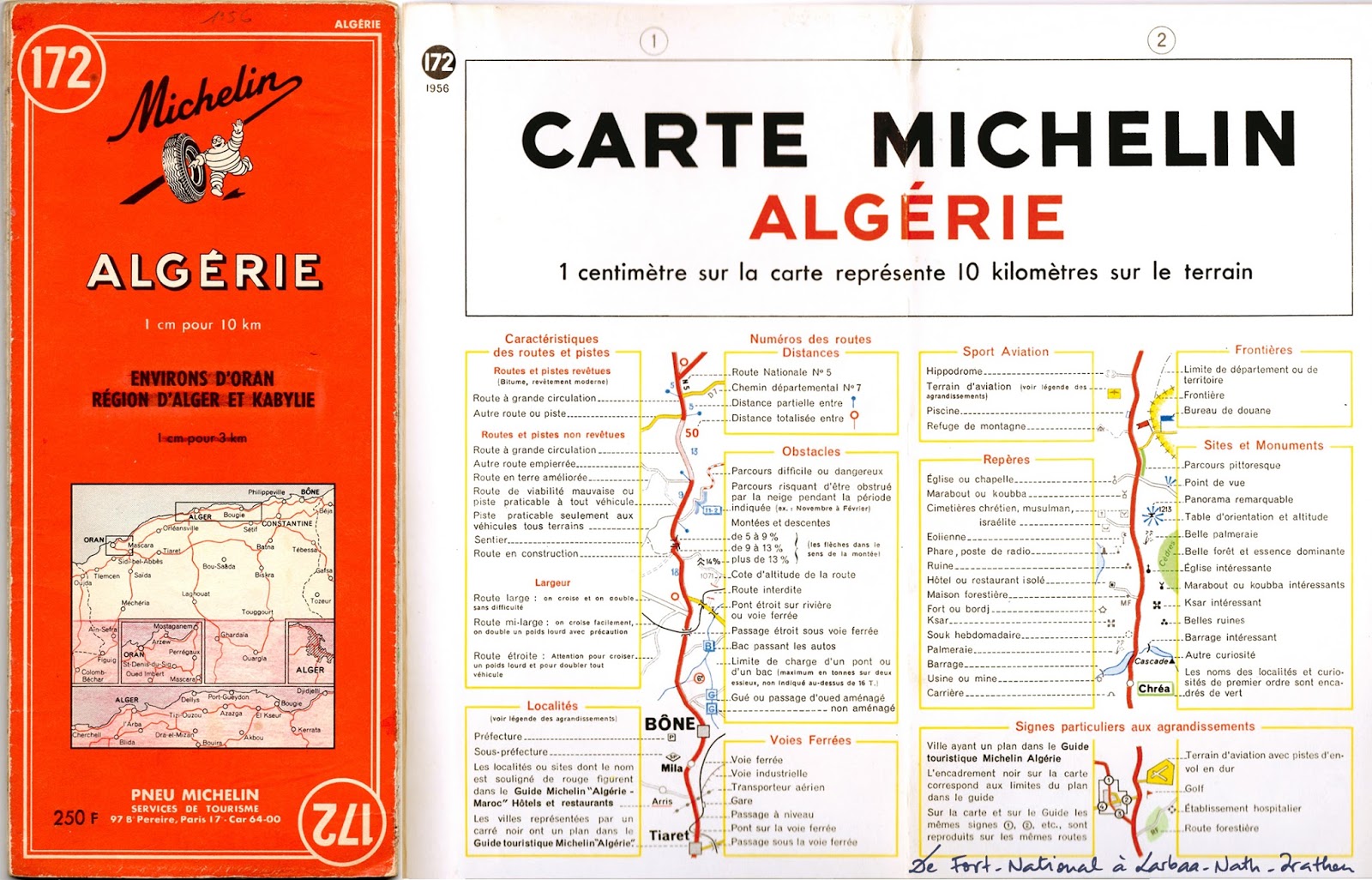 De Fort-National à Larbaa-Nath-Irathen, une histoire de la ville: Carte ...